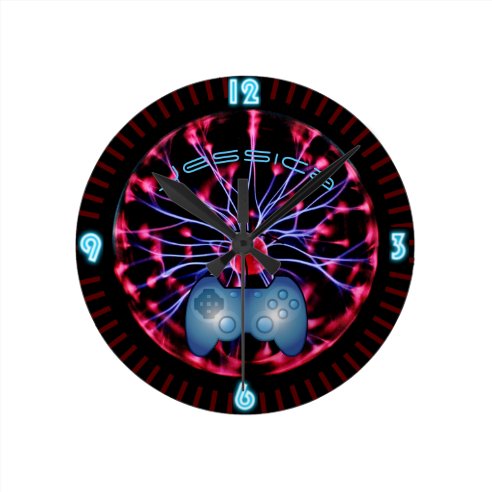 Gamer Wall Clocks | Zazzle UK