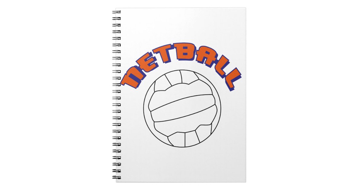 Netball Notebook | Zazzle