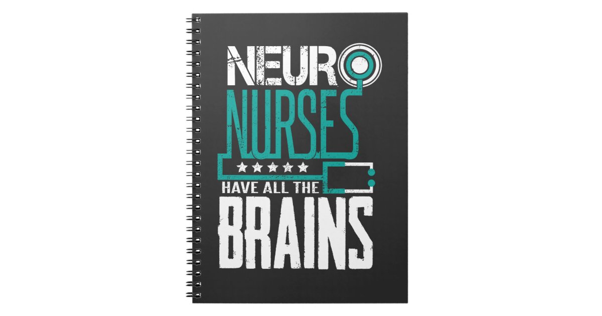 Neuro Nurse Everyday Superhero Fun Medical Notebook | Zazzle