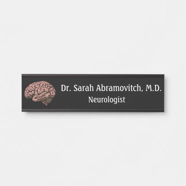 Neurologist Neurology Office Door Signs Sign | Zazzle