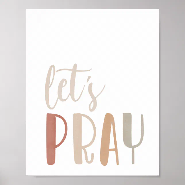 Neutral Let's Play Print, PRINTABLE Wall Art, Neut Poster | Zazzle