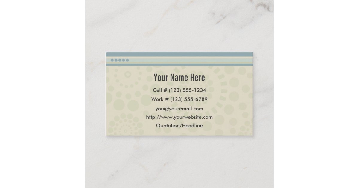 New Age Rage Profile And Business Card | Zazzle