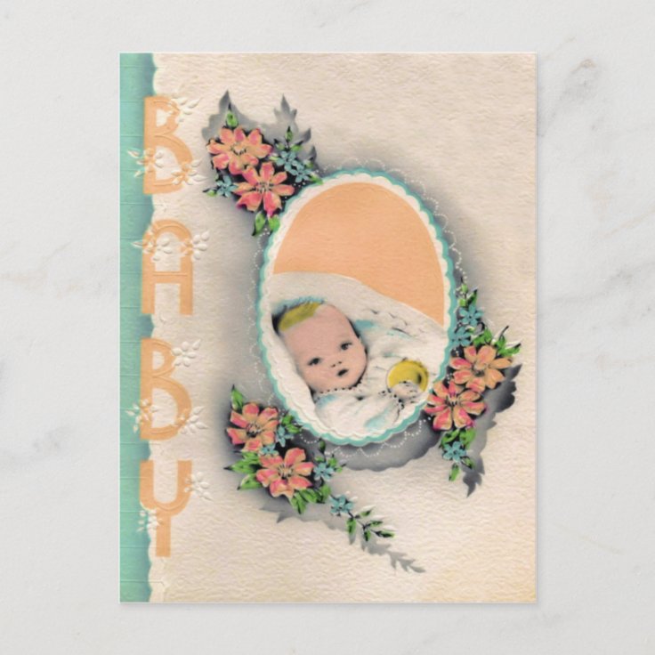 New Baby Postcard | Zazzle
