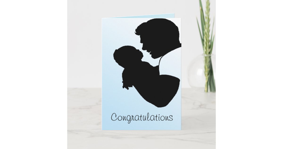 new dad, Congratulations Card | Zazzle