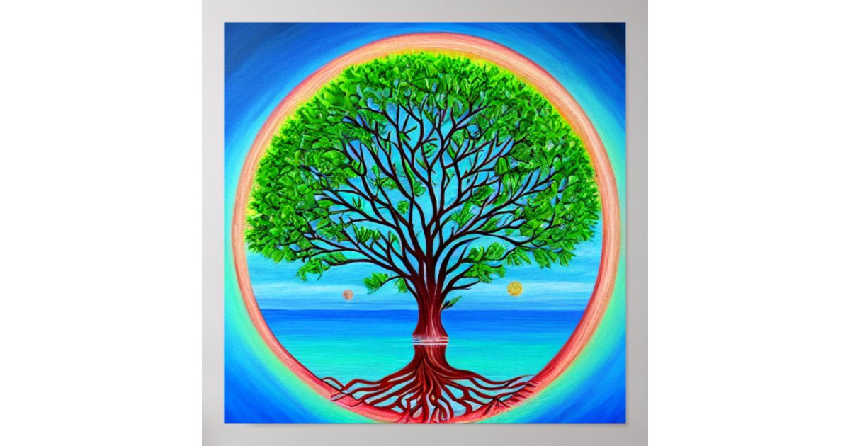 New Life Tree of Life Poster | Zazzle