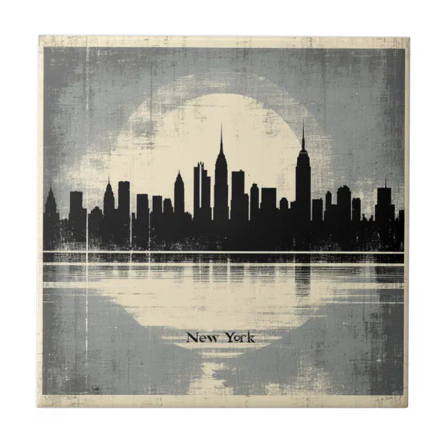 New York Limited Edition – 781 Copies Tile | Zazzle