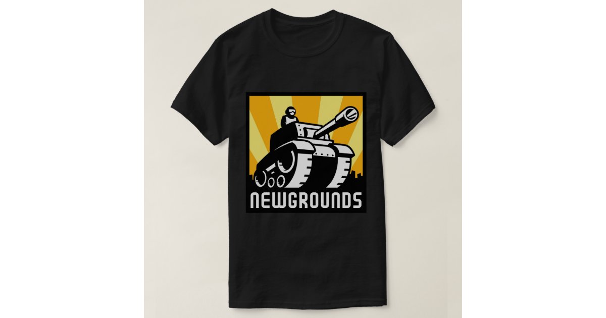 Newgrounds Logo Artwork Poster T-Shirt | Zazzle