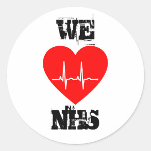 Nhs Stickers & Labels | Zazzle UK