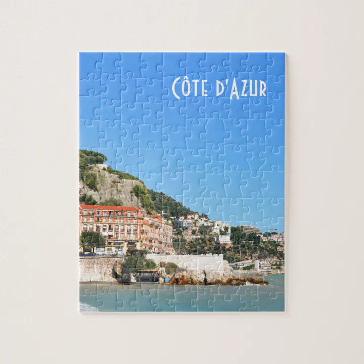 Nice. French Riviera Jigsaw Puzzle | Zazzle