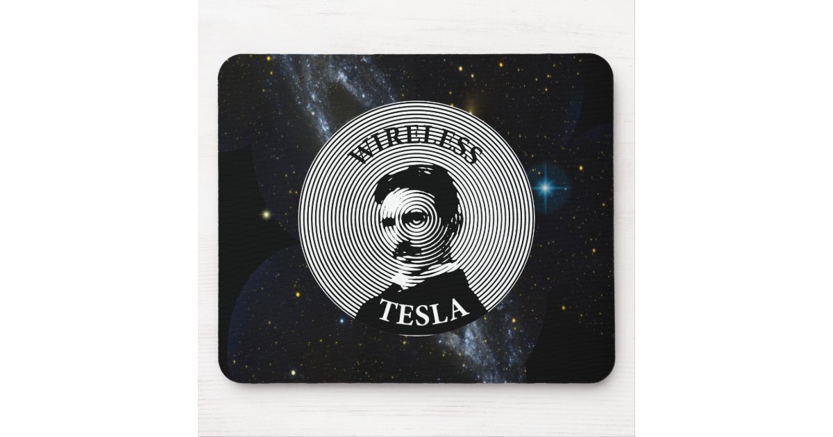 Nikola Tesla Mouse Mat | Zazzle