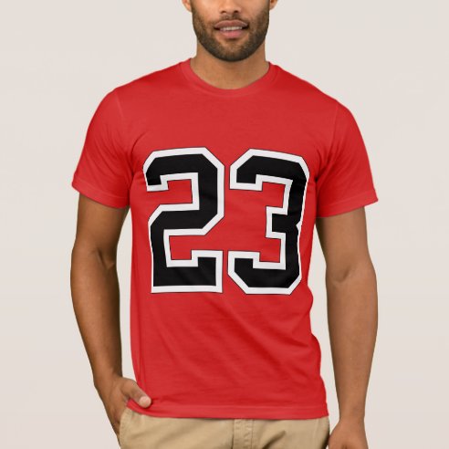 Number 23 T-Shirts & Shirt Designs | Zazzle UK