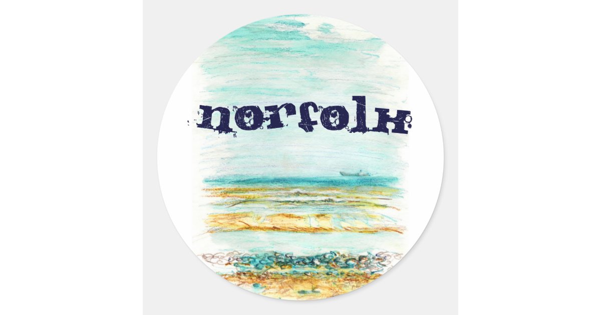 Norfolk Sticker | Zazzle
