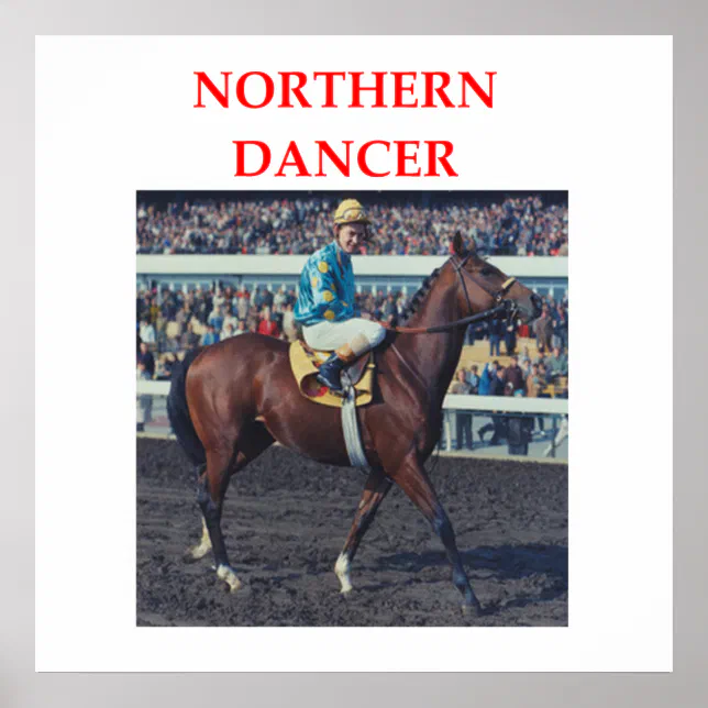 northern dancer poster | Zazzle