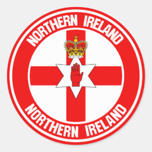 Northern Ireland Stickers & Labels | Zazzle UK