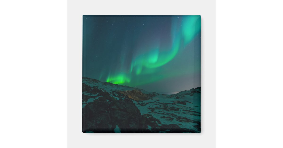 Northern lights magnet | Zazzle