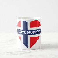 Norway Mugs, Coffee Mugs & Cups | Zazzle UK