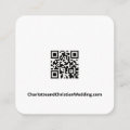 Nothing Fancy Just Love Simple QR Code Enclosure Card | Zazzle