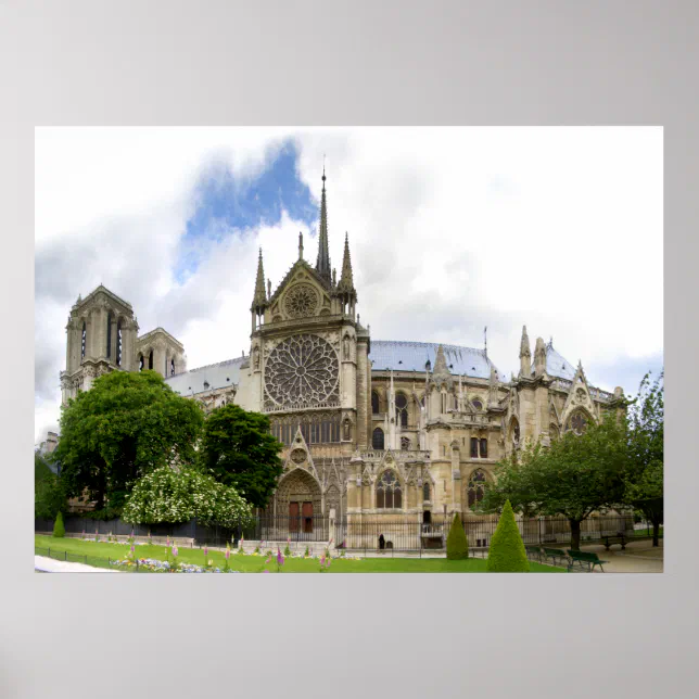 Notre Dame Cathedral Poster | Zazzle