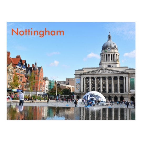 Nottingham Postcard | Zazzle.co.uk