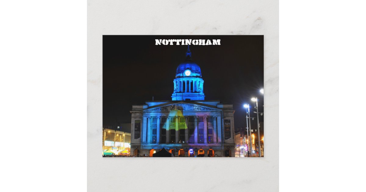 Nottingham Postcard | Zazzle