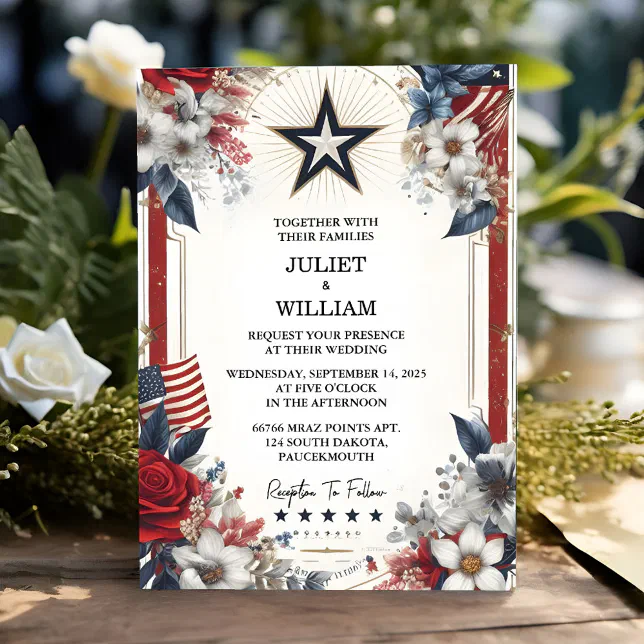 Now Navy Army War Marine Tactical Military Wedding Invitation | Zazzle