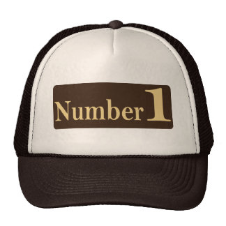 Number 1 Hats & Number 1 Trucker Hat Designs | Zazzle.co.uk