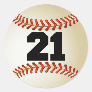 Number 21 Stickers | Zazzle.co.uk