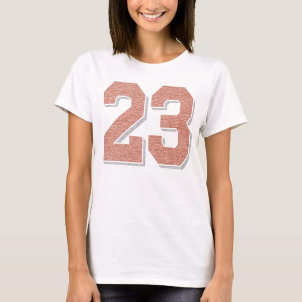 Number 23 T-Shirts & Shirt Designs | Zazzle UK