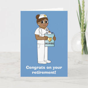 Nurse Retirement Cards | Zazzle UK