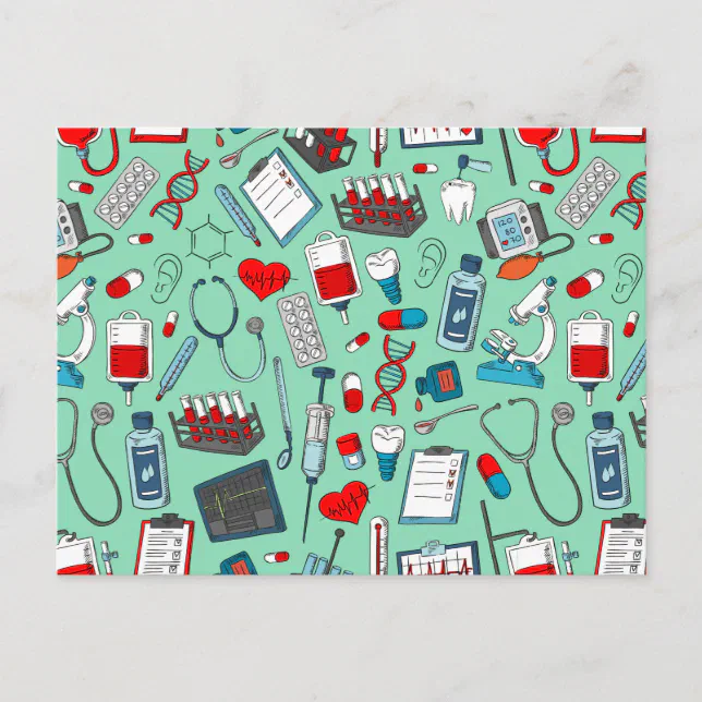 Nurse, Doctor, Medical Professional Themed Postcard | Zazzle