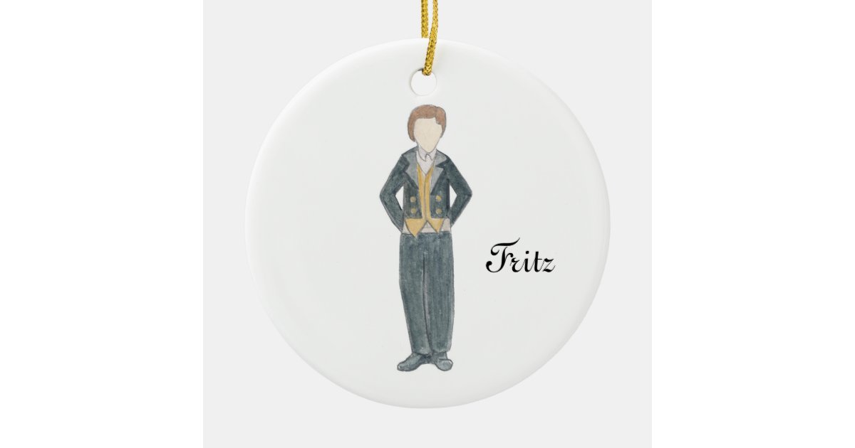Nutcracker Fritz Keepsake Ornament | Zazzle