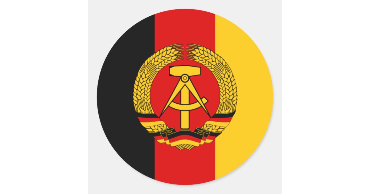 NVA vehicle markings Classic Round Sticker | Zazzle