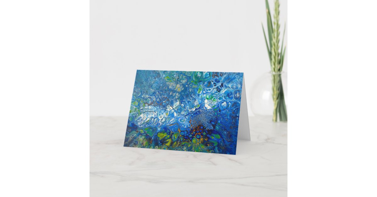 Ocean Deep Greeting Card by Iris Grace | Zazzle