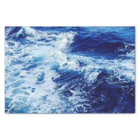 Water Waves Craft Tissue Paper | Zazzle.co.uk