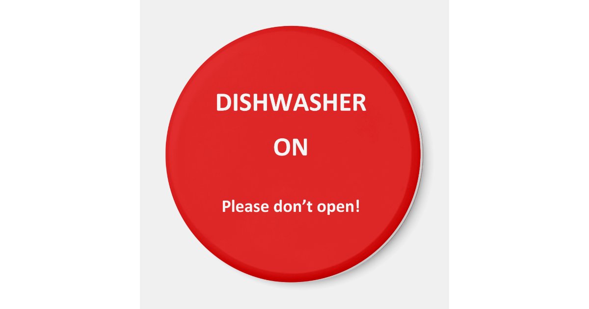 Office Dishwasher Notices Magnet | Zazzle