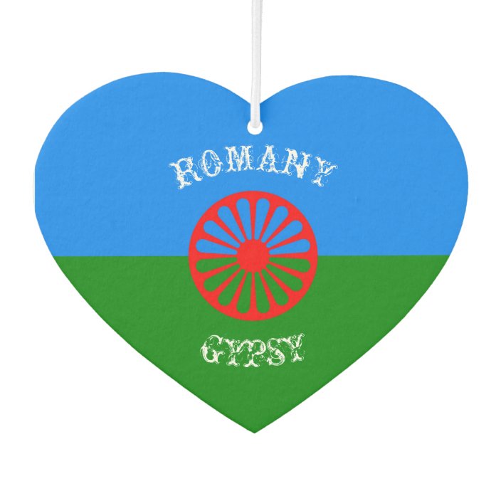 Official romany gypsy flag symbol car air freshener | Zazzle.co.uk