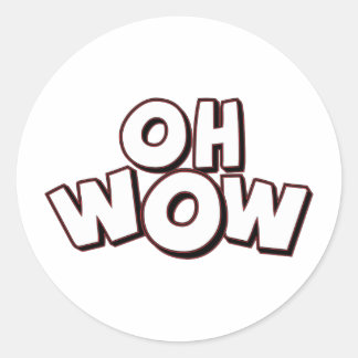 Wow Stickers | Zazzle.co.uk