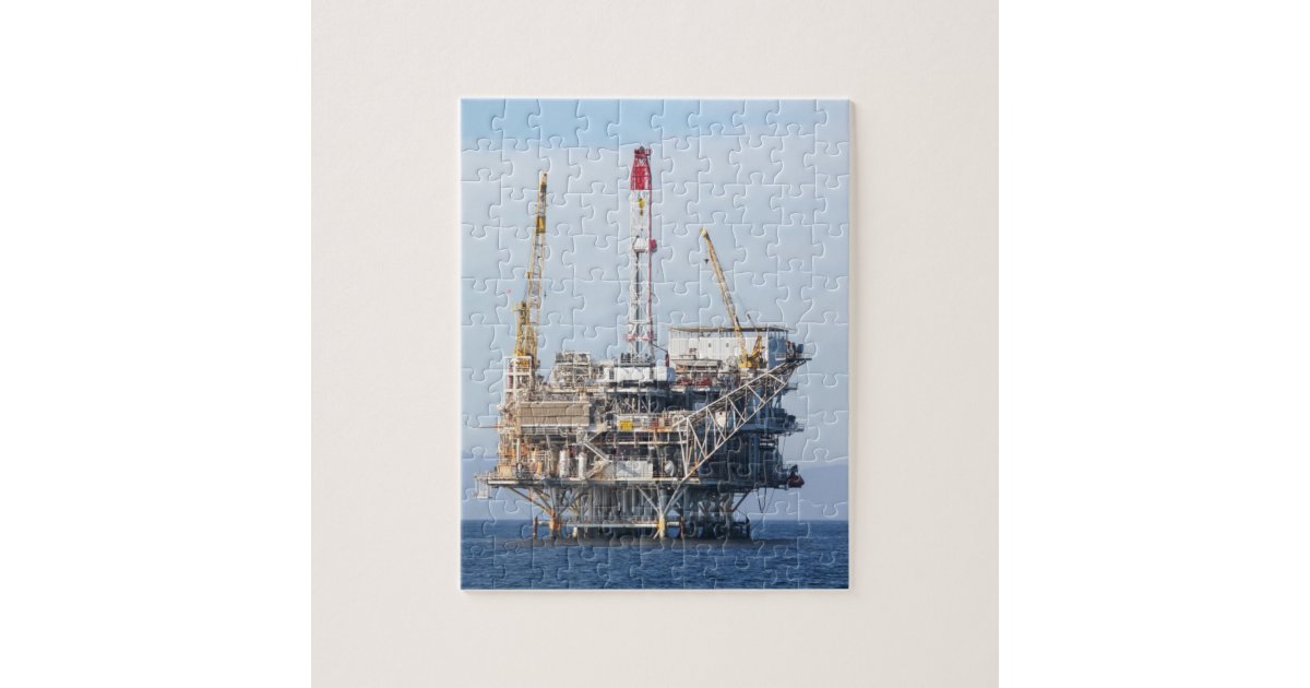 Oil Rig Jigsaw Puzzle | Zazzle