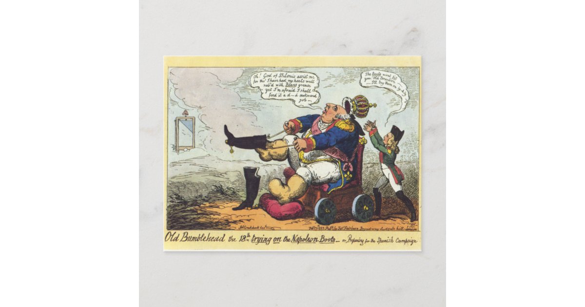Old Bumblehead Postcard | Zazzle