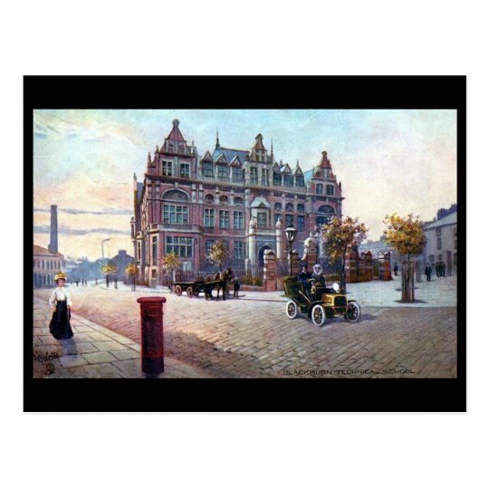 Old Postcard - Blackburn, Lancashire | Zazzle.co.uk