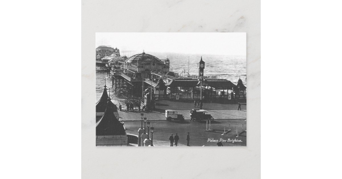 Old Postcard, Brighton Postcard | Zazzle