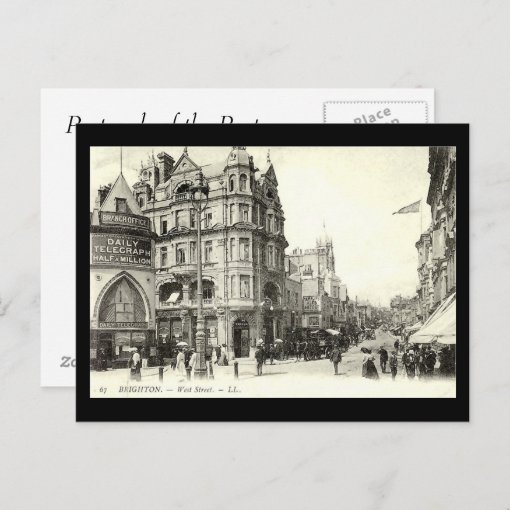 Old Postcard - Brighton, Sussex | Zazzle
