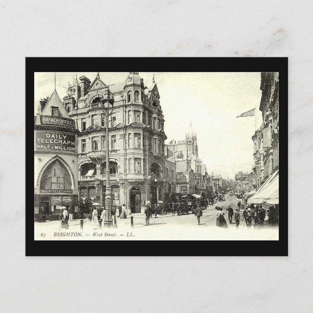 Old Postcard - Brighton, Sussex | Zazzle