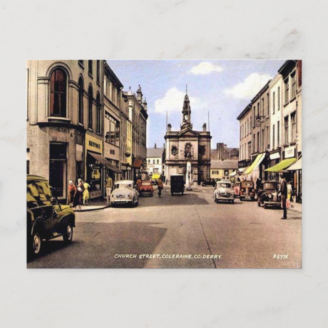 Old Postcard - Coleraine, Co Derry | Zazzle