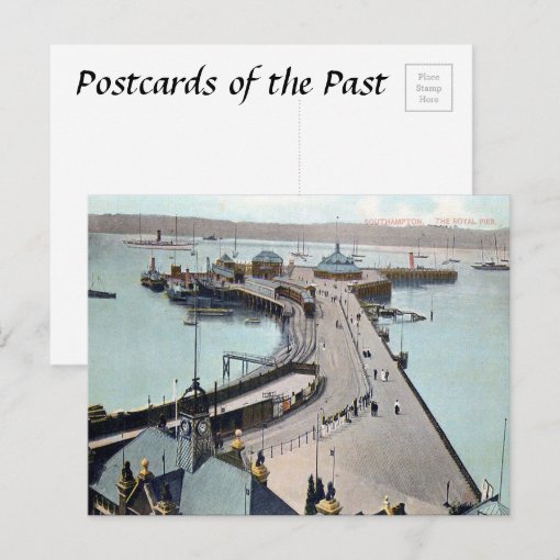 Old Postcard - Royal Pier, Southampton | Zazzle