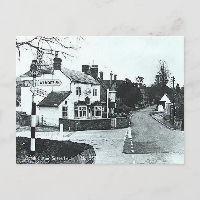 Old Postcard - Snitterfield, Warwickshire | Zazzle
