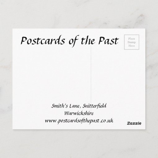 Old Postcard - Snitterfield, Warwickshire | Zazzle