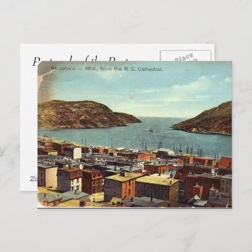 Old Postcard - St John's, Newfoundland | Zazzle