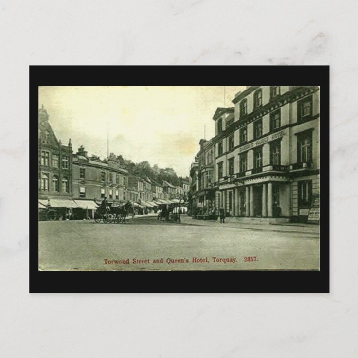 Old Postcard - Torquay, Devon | Zazzle