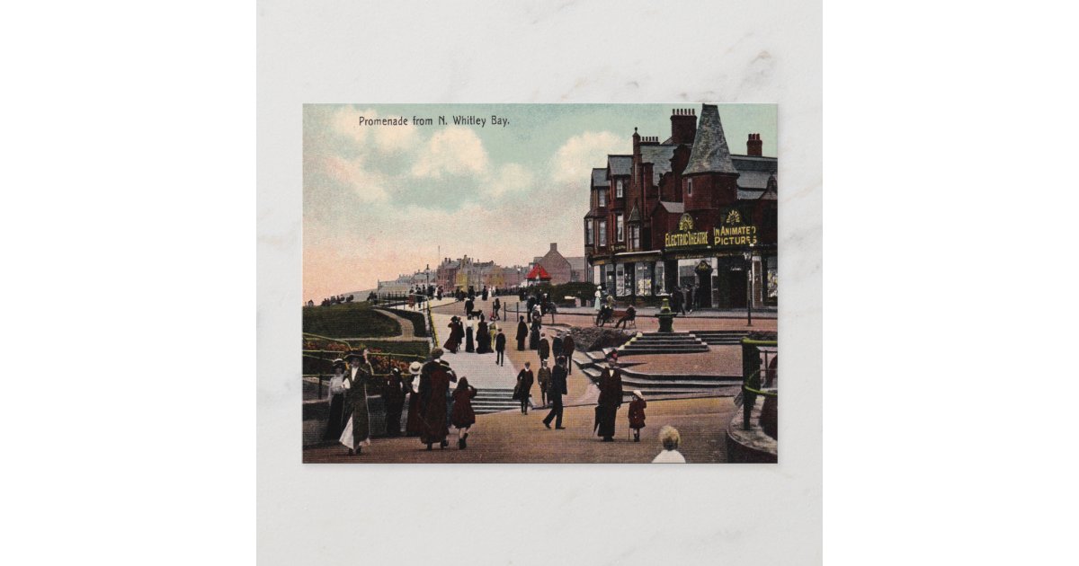 Old Postcard - Whitley Bay, Tyne and Wear | Zazzle